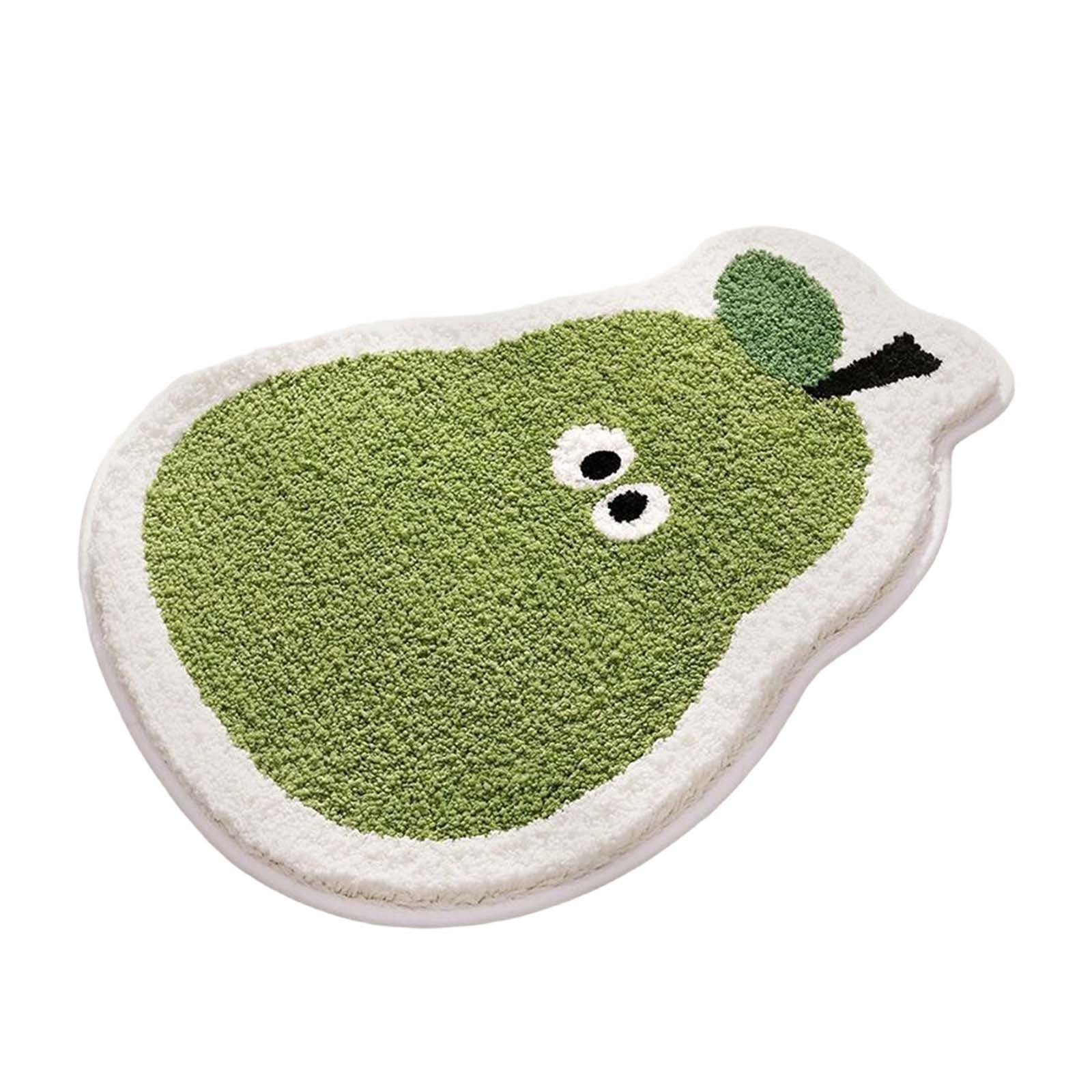 Topukaiba Fruit Bath Mat Lovely Bathroom Carpet Especially Absorbent ...