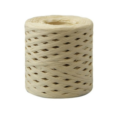 TUTUnaumb New Hot on Sale Raffia String, 20M Raffia Ribbon For Wrapping ...