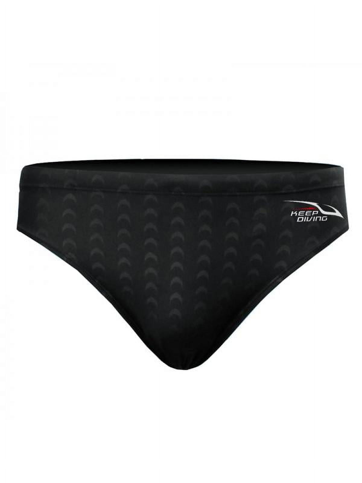 Topumt New Men Swim Boxer Brief Solid Sports Breathable Shorts Swimwear ...