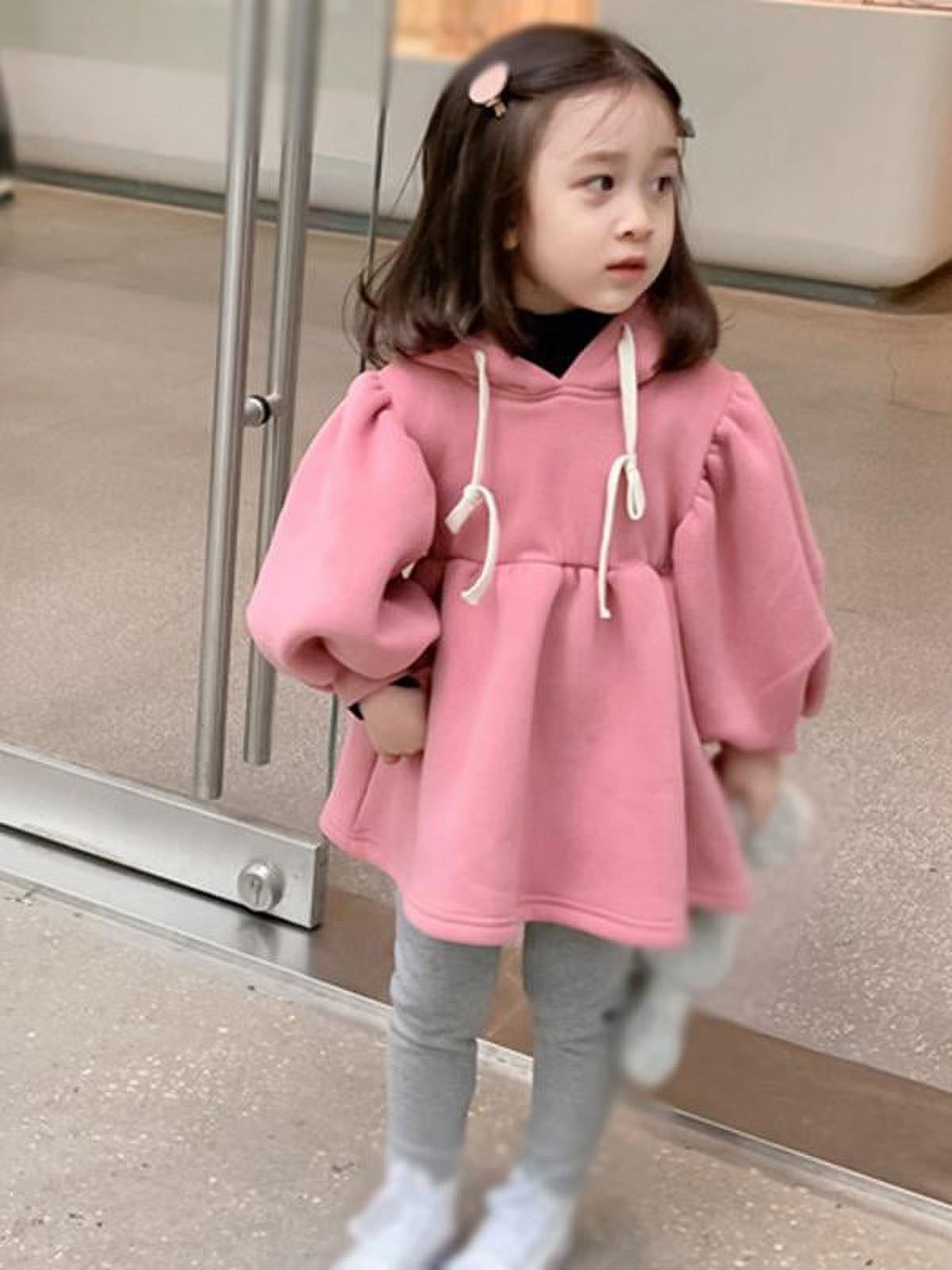Topumt Toddler Girls Drawstring Tops 3D Cute Kawaii Hoodie T Shirts for ...