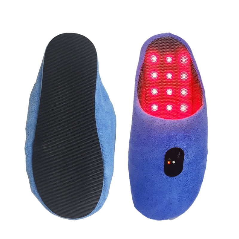 Topvent Cordless Red Light Slipper,LED Shoes (A Pair) - Walmart.com