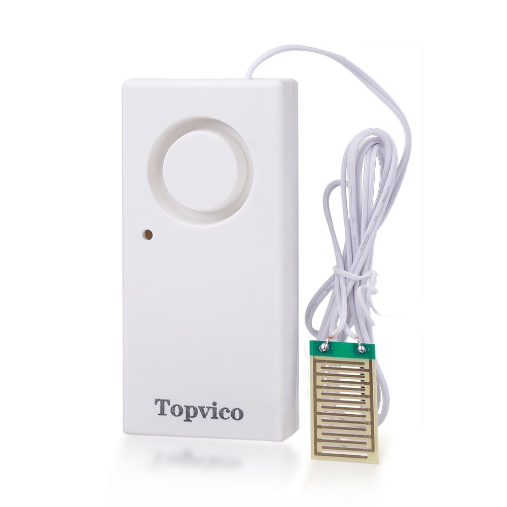 Topvico Water Leak Alarm for Basements, Heater Leak Detector, Sump Pump ...