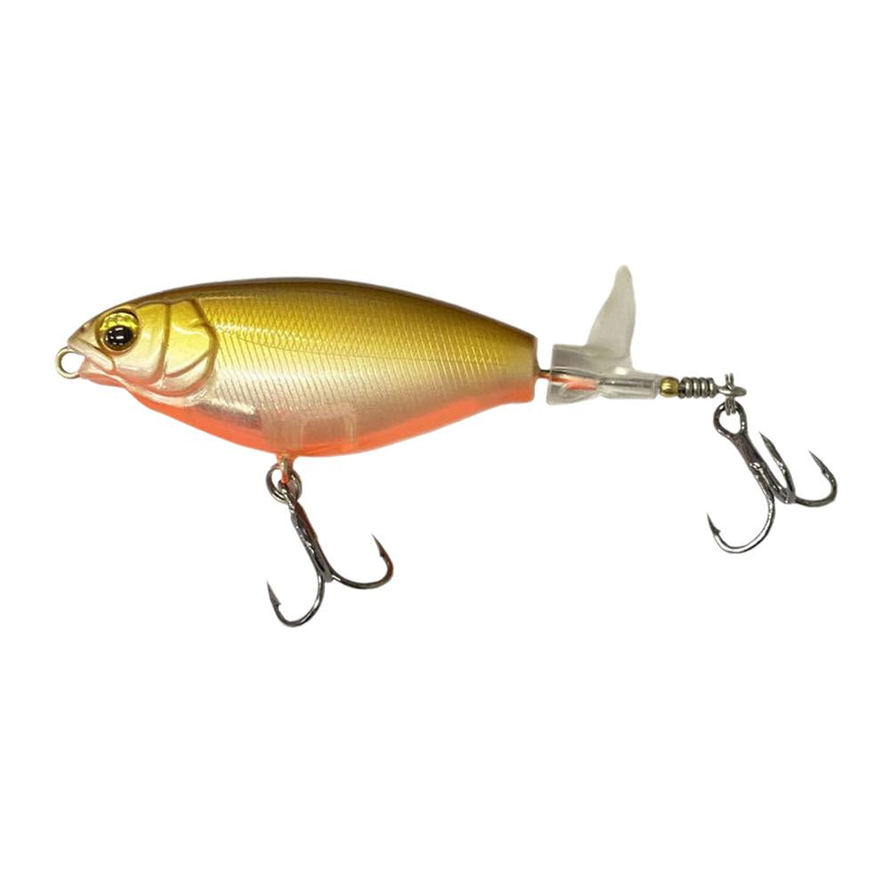 Topwater Fishing Lure Whopper Popper Wobbler Bait Propeller Artificial ...