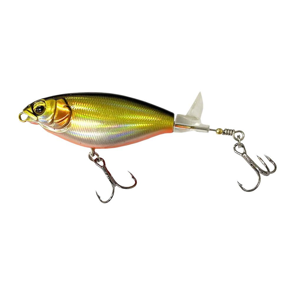 Topwater Fishing Lure Whopper Popper Wobbler Bait Propeller Artificial ...