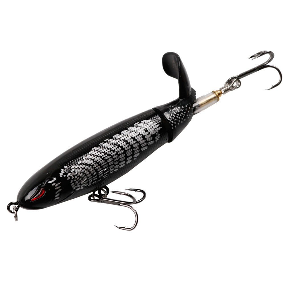 Topwater Fishing Stosh Set Whopper Plopper Floating Rotating Tail Hard ...