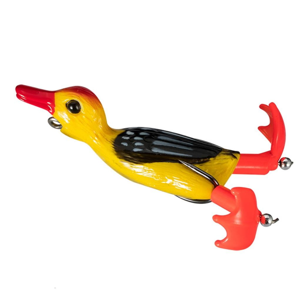 Topwater Swimming Lures Double Propeller Floating Duck Fishing Lures ...
