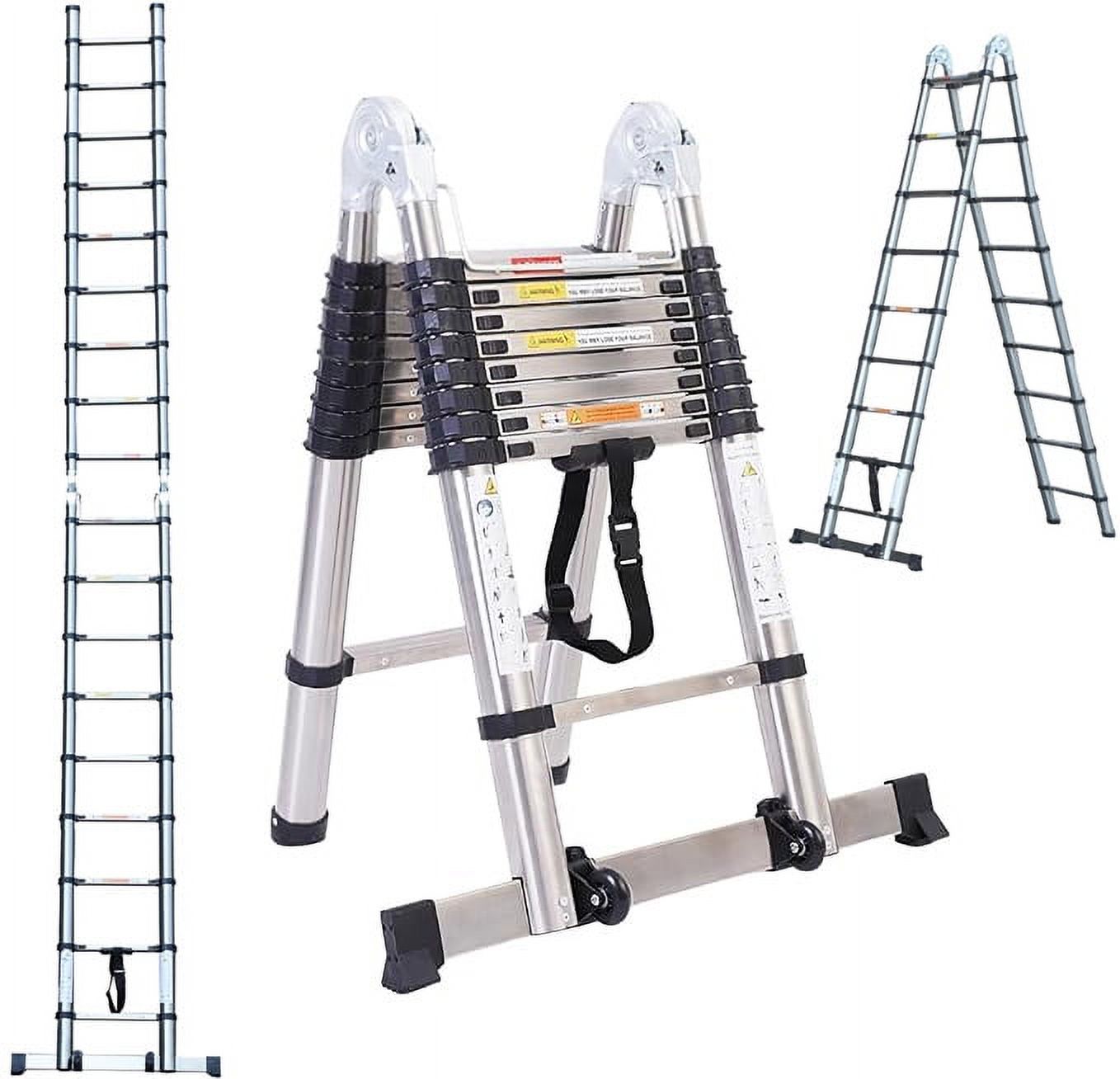 Little Giant King Kombo 6'-10' Aluminium 3-in-1 Combo Ladder, Type 1A ...
