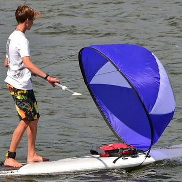 Wind Sail, Anti-UV, Easy To Carry, Kayak Boat Sailboat Canoe Shade ...