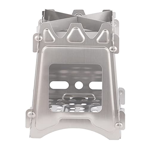 Topyond Camping Stove, Stainless Steel Portable Stove, Heat Resistant ...