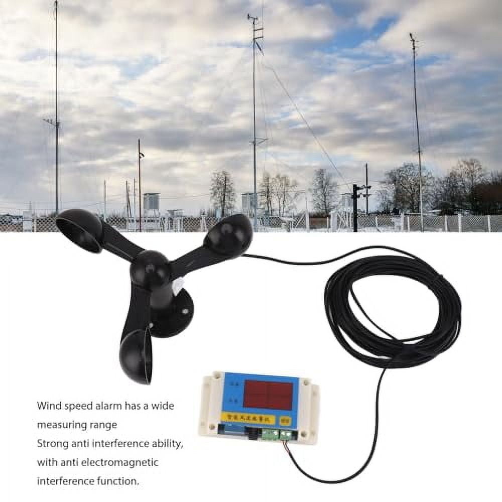 Topyond Wind Speed Anemometer, Wind Vane with High Precision, Ambient ...