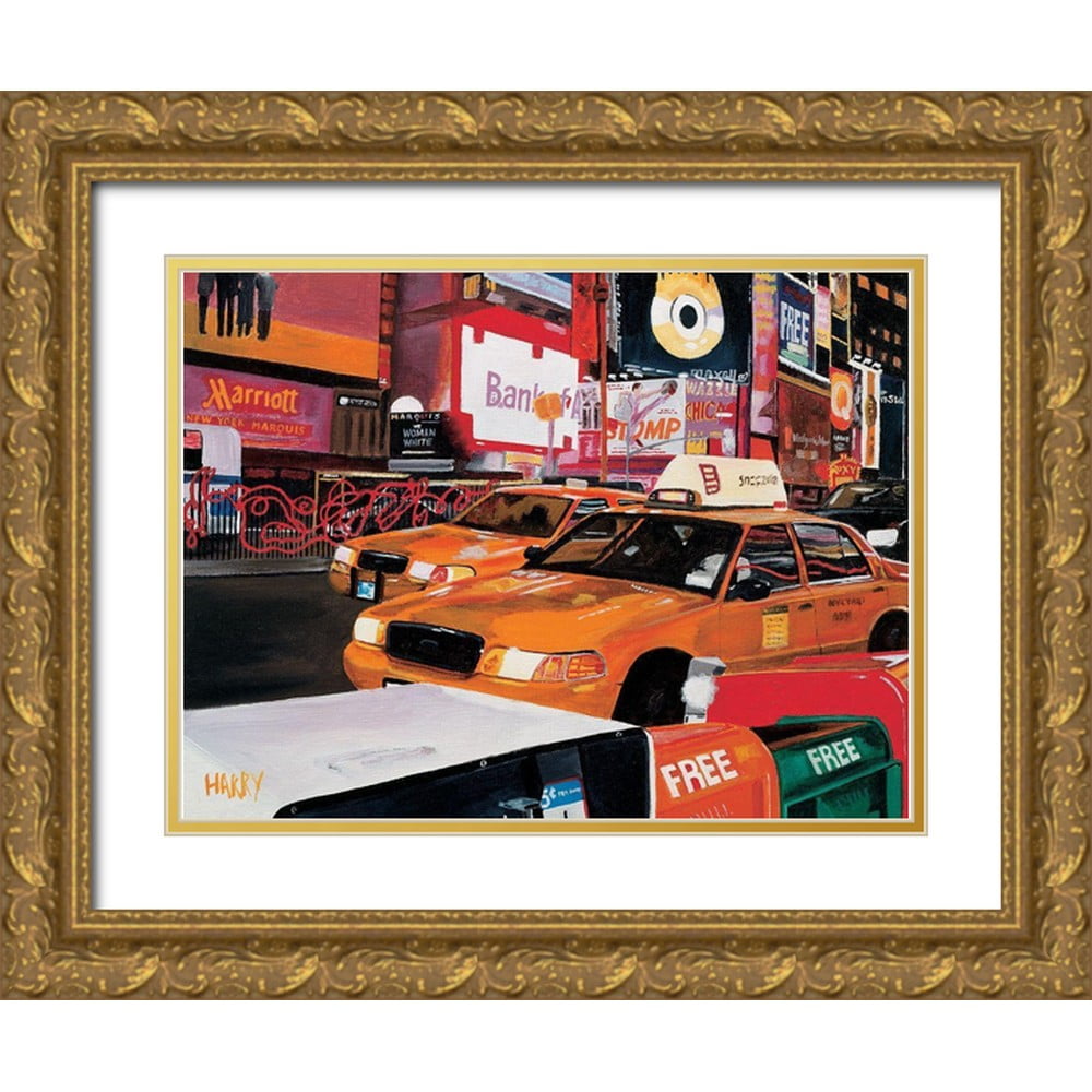 Toque, Harry 14x12 Gold Ornate Wood Framed with Double Matting Museum ...