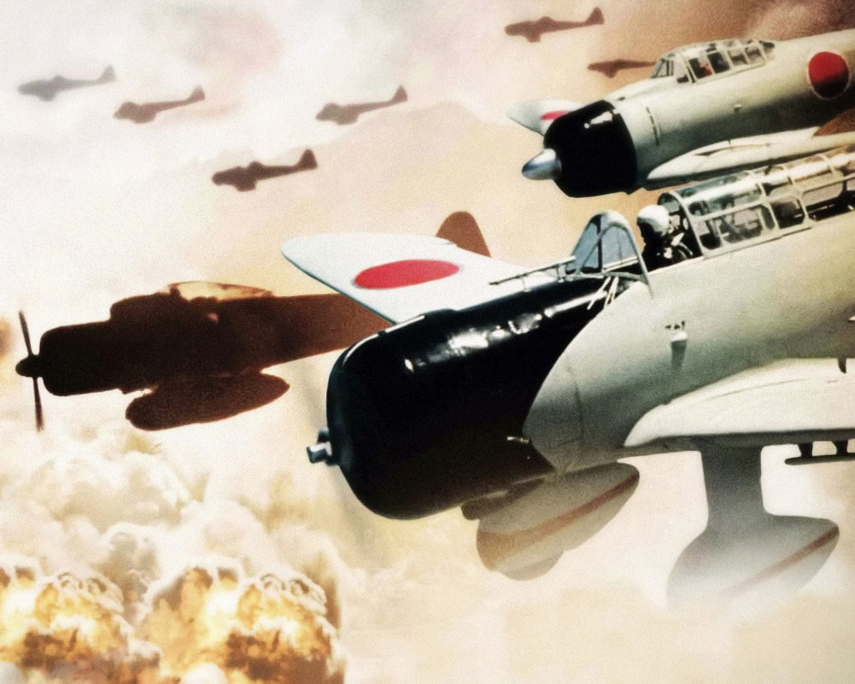 Tora! Tora! Tora! Aichi D3A Val Japanese Dive Bomber Aircraft 24X36 ...