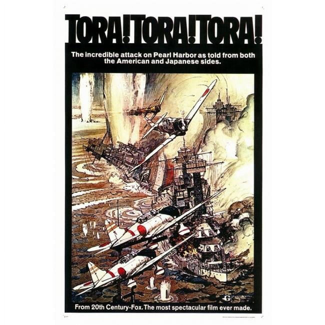 Tora Tora Tora Movie Poster Print - 27 x 40 - Walmart.com