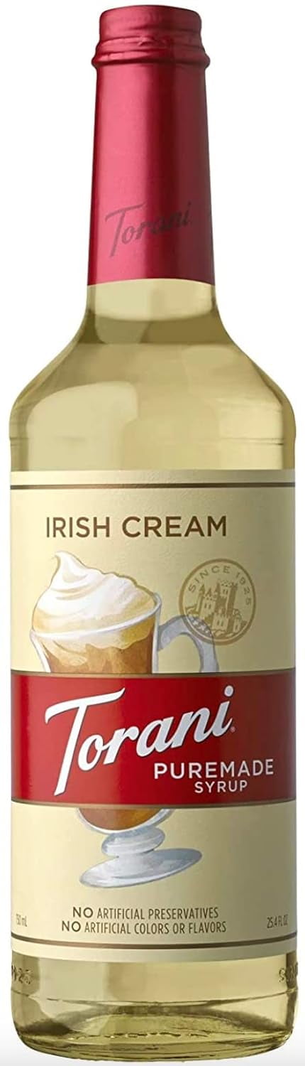 Torani 750 mL Puremade Irish Cream Flavoring Syrup - Walmart.com