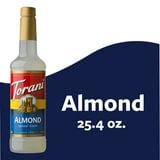 Torani Almond Flavoring Syrup, Coffee Flavoring, Drink Mix, 25.4 oz ...