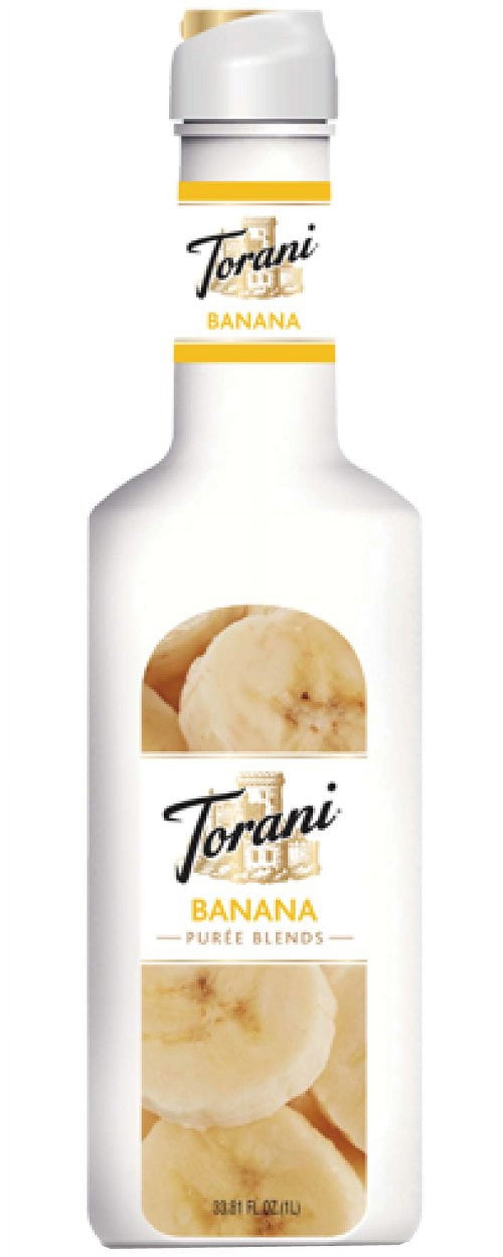 Torani Banana Puree Blend, 1 Liter Bottle - Walmart.com