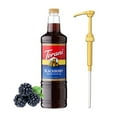 Torani Blackberry Flavouring Syrup, 1 Liter Plastic Bottle with Absol ...