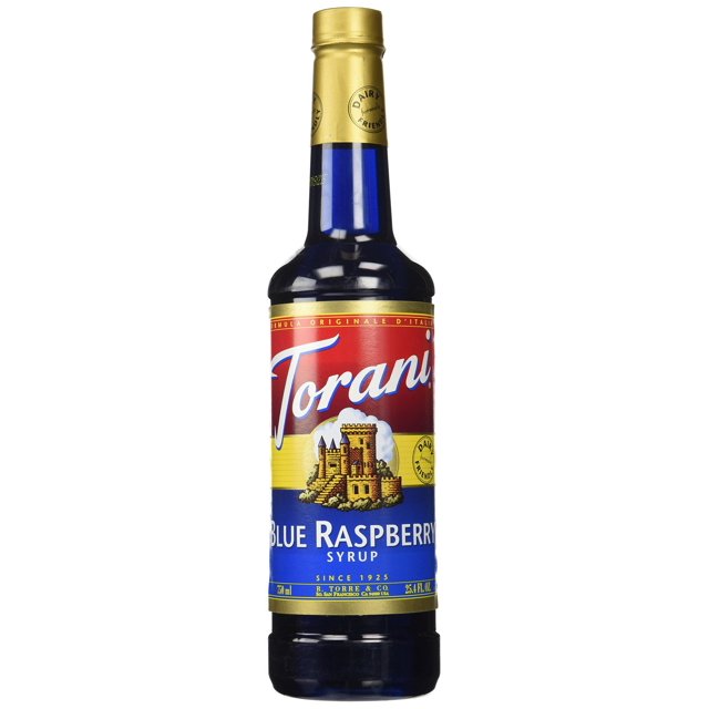Torani Blue Raspberry Syrup, 25.4 Ounce - Walmart.com