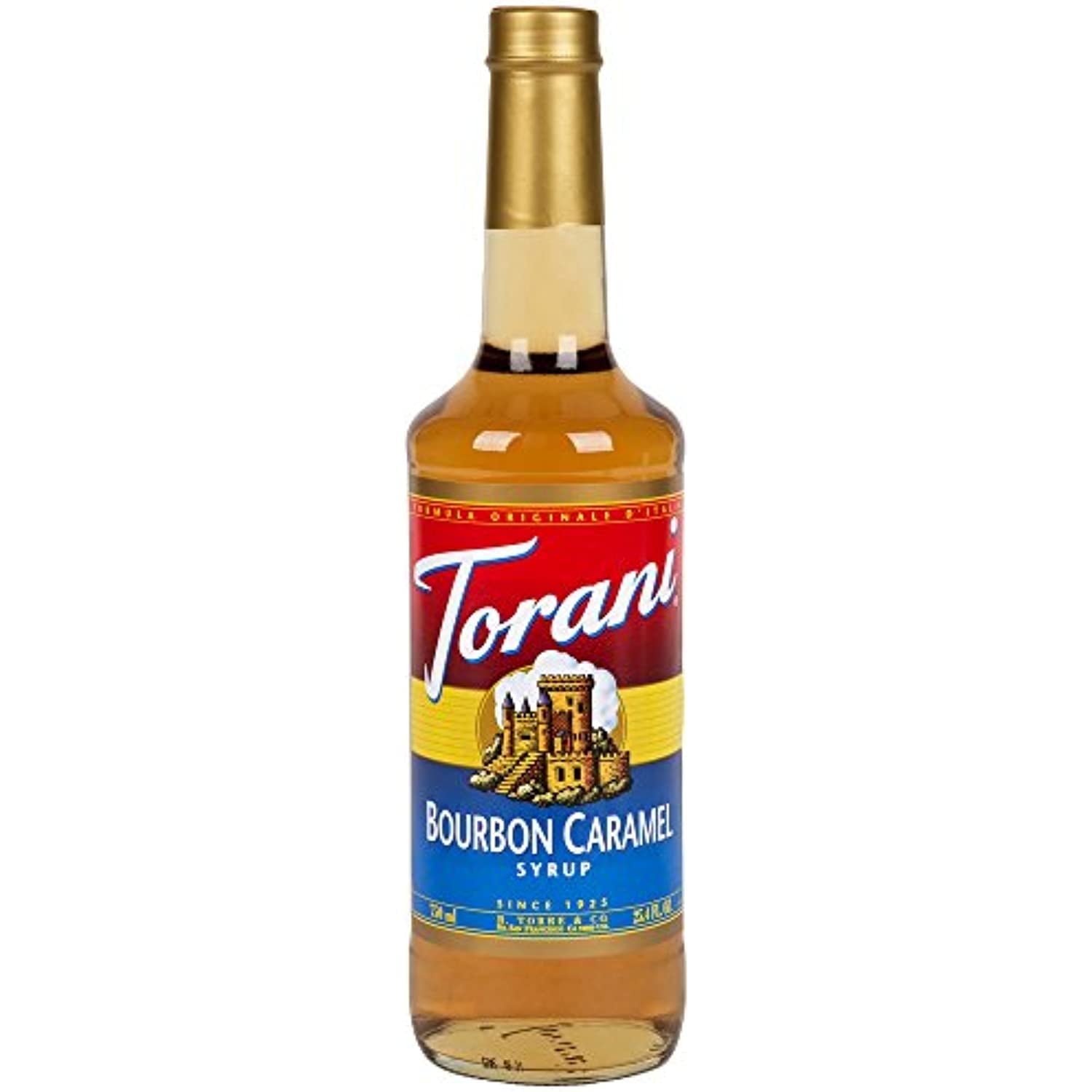 Torani Flavoring Bourbon Caramel Syrup 750Ml - Walmart.com