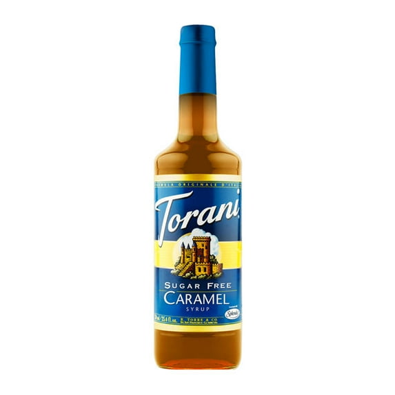 Torani Caramel Sugar Free Syrup cs 12/750 ml - Walmart.com