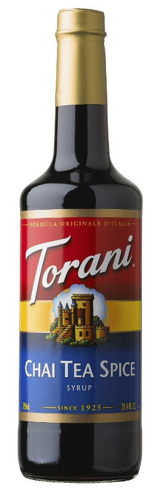 Torani Chai Tea Spice Flavored Syrup 750ml - Walmart.com