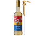 Torani Coffee Syrup, French IEF31 Vanilla Flavored Syrup for Drinks ...