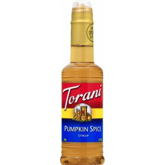 Torani Sugar Free Coffee GGA1 Syrup, Pumpkin Pie Flavored Syrup for ...