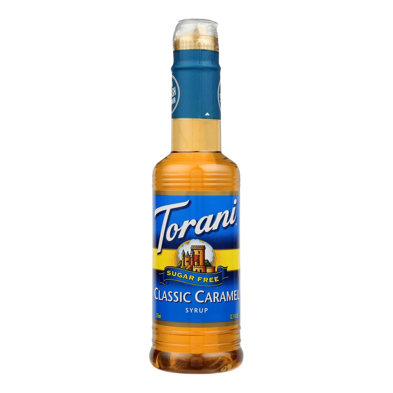 Torani - Coffee Syrup - Sugar Free Caramel - Case of 4 - 12.7 fl oz ...