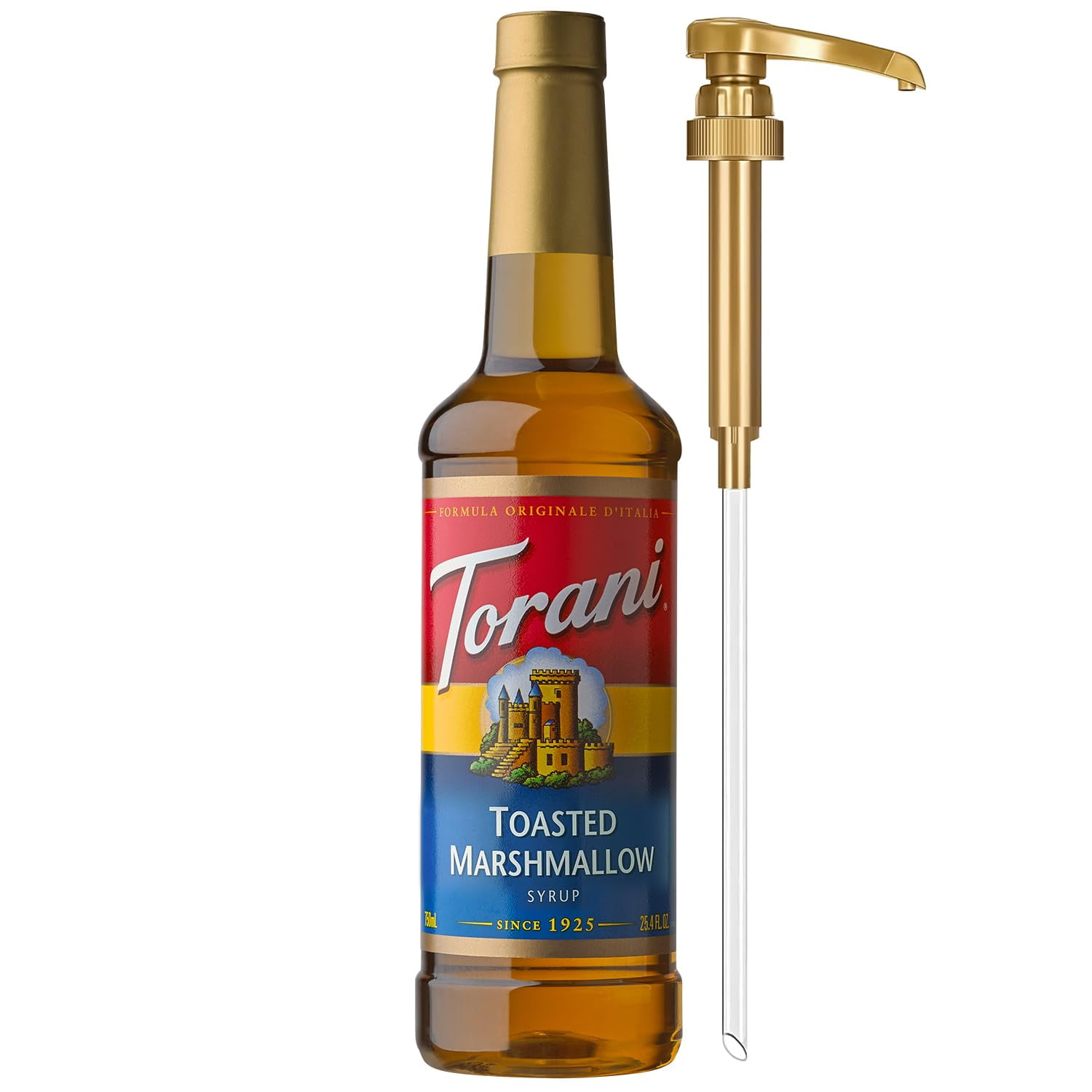Torani Coffee Syrup, Toasted DEF29 Marshmallow Flavored Syrup for ...