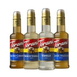 Torani Flavored Drink Syrup Café Variety Pack, Vanilla, Salted Caramel ...