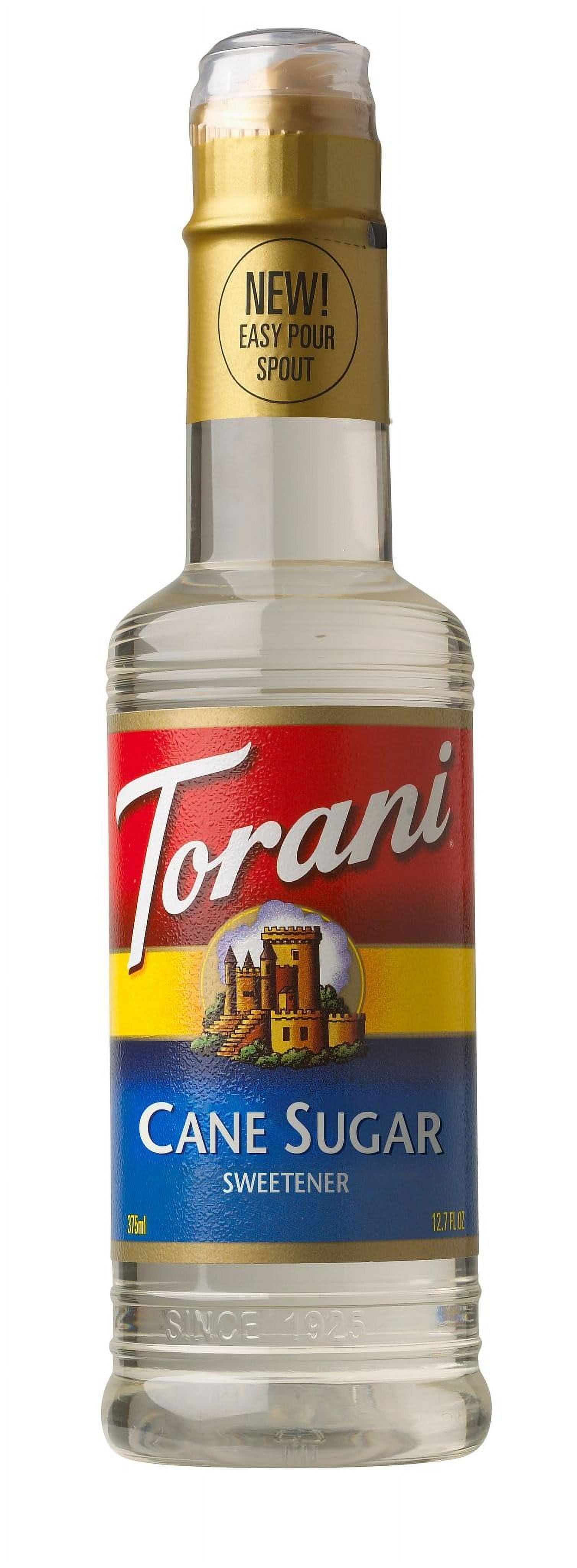 Torani Flavored Drink Syrup, Cane Sugar Sweeteners, 12.7 Fl Oz (Pack of ...