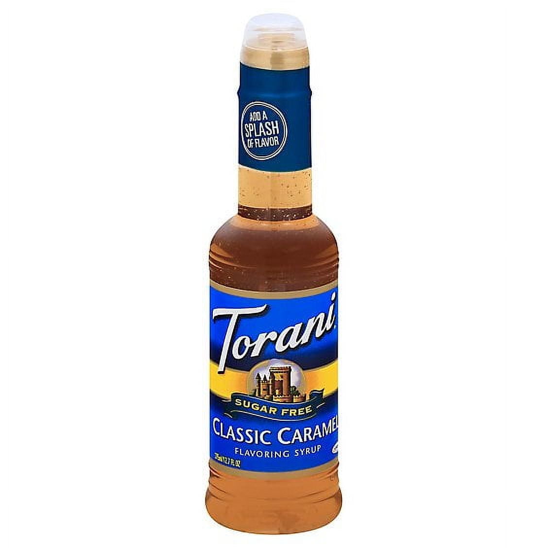 Torani Flavoring Syrup Sugar Free Classic Caramel - 12.7 Fl. Oz ...