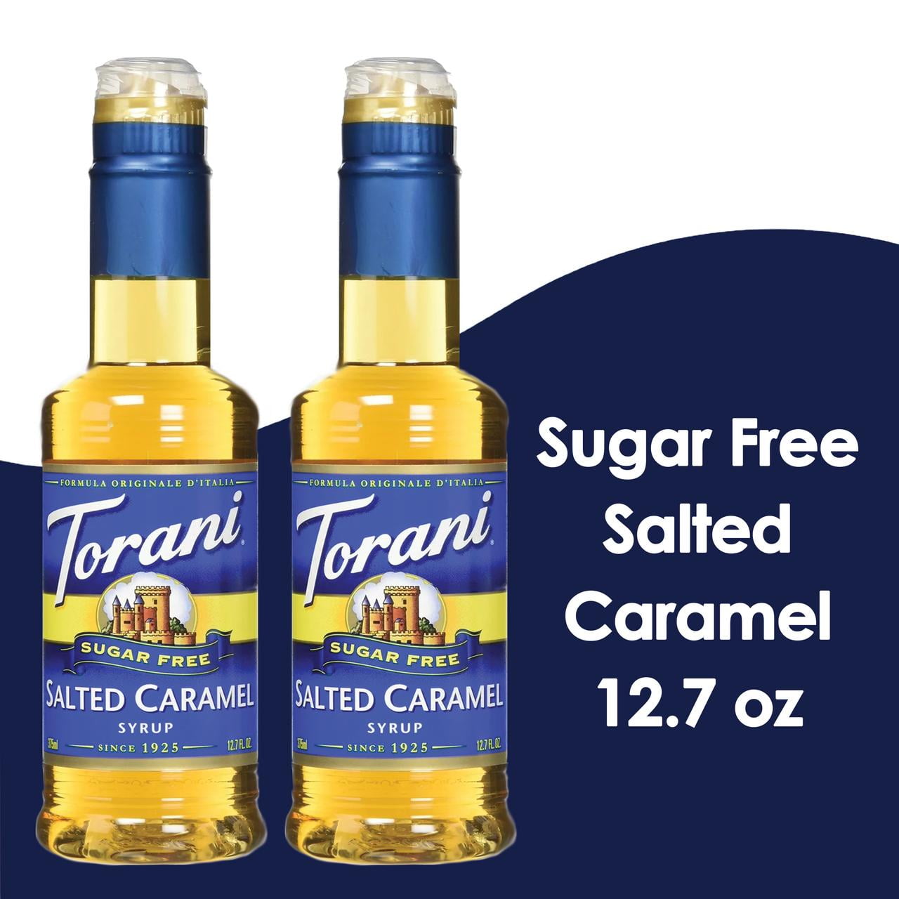 Torani Flavoring Syrup, Sugar Free Salted Caramel, 12.7 Fluid Ounce ...