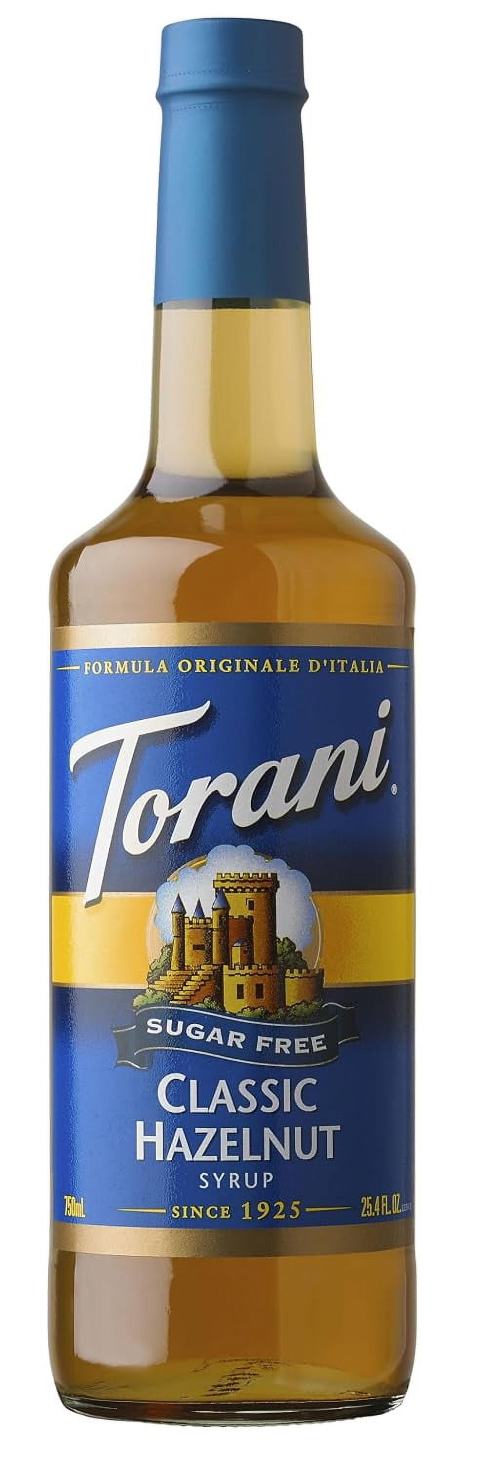 Torani Hazelnut Classic Syrup Sugar Free - Walmart.com