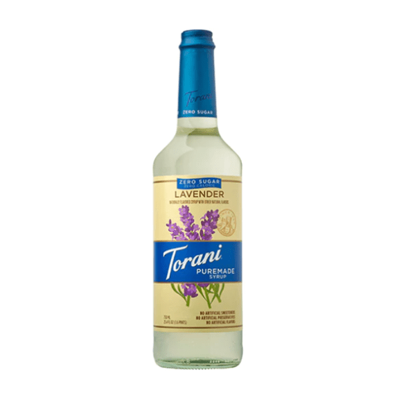 Torani Lavender Puremande Zero Sugar Syrup cs 4/750 ml - Walmart.com