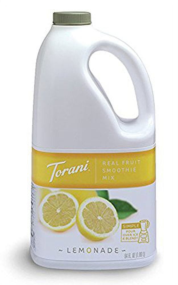 Torani Lemonade Real Fruit Smoothie Mix, 64 oz - Walmart.com