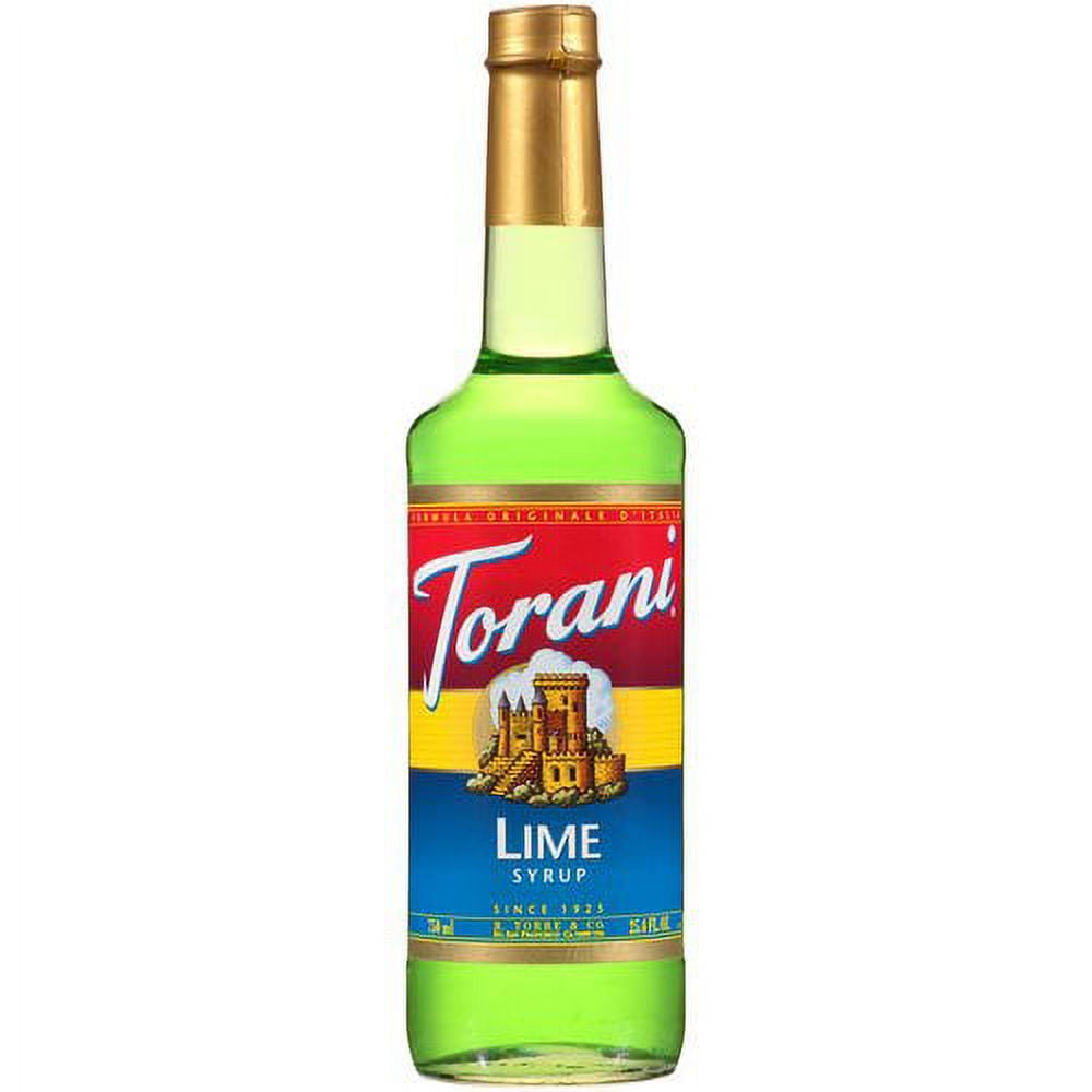 Torani Lime Syrup 750 mL - Walmart.com