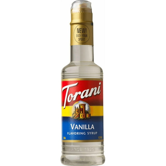 Torani Vanilla Syrup for Breakroom Kitchens, 12.7 fl oz - Walmart ...