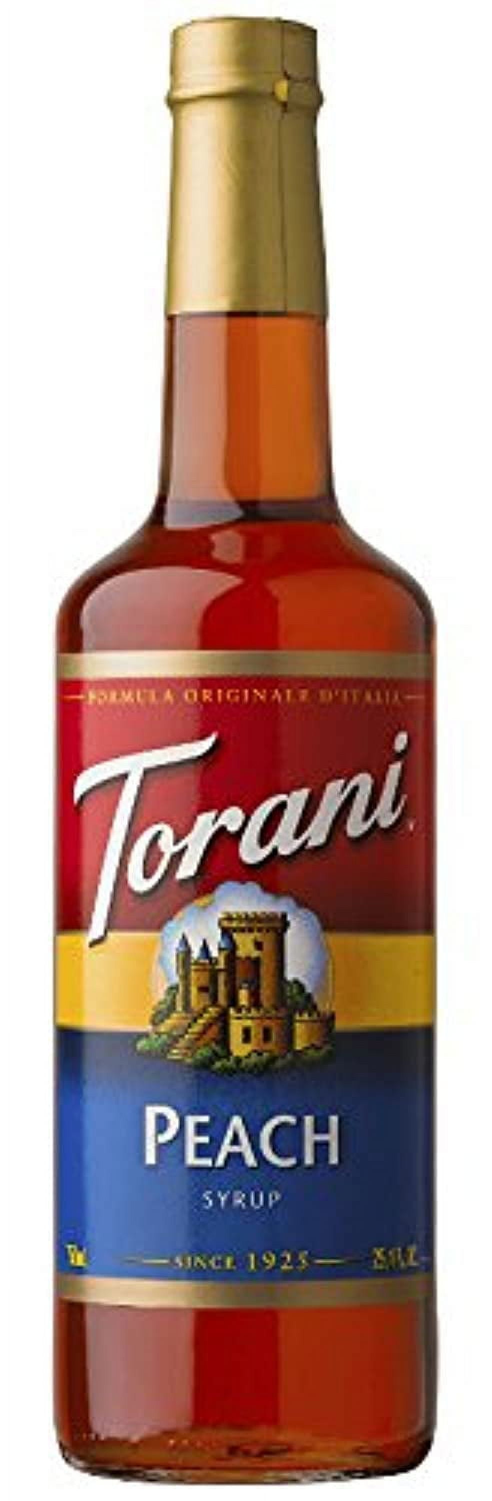 Torani Peach Syrup, 25.35 oz - Walmart.com