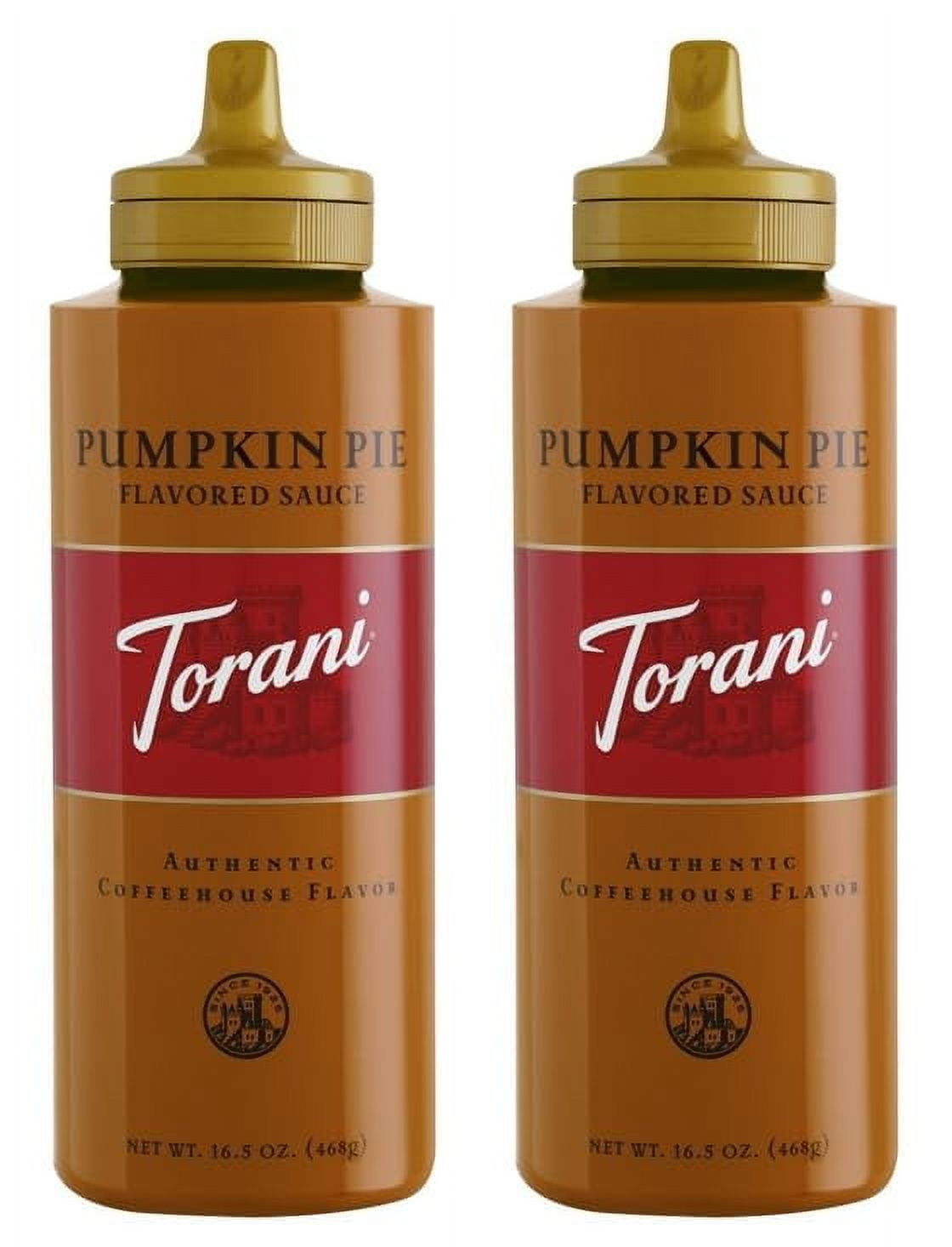 Torani Pumpkin Pie Flavored Sauce, 16.5 Ounce(2Pack) - Walmart.com