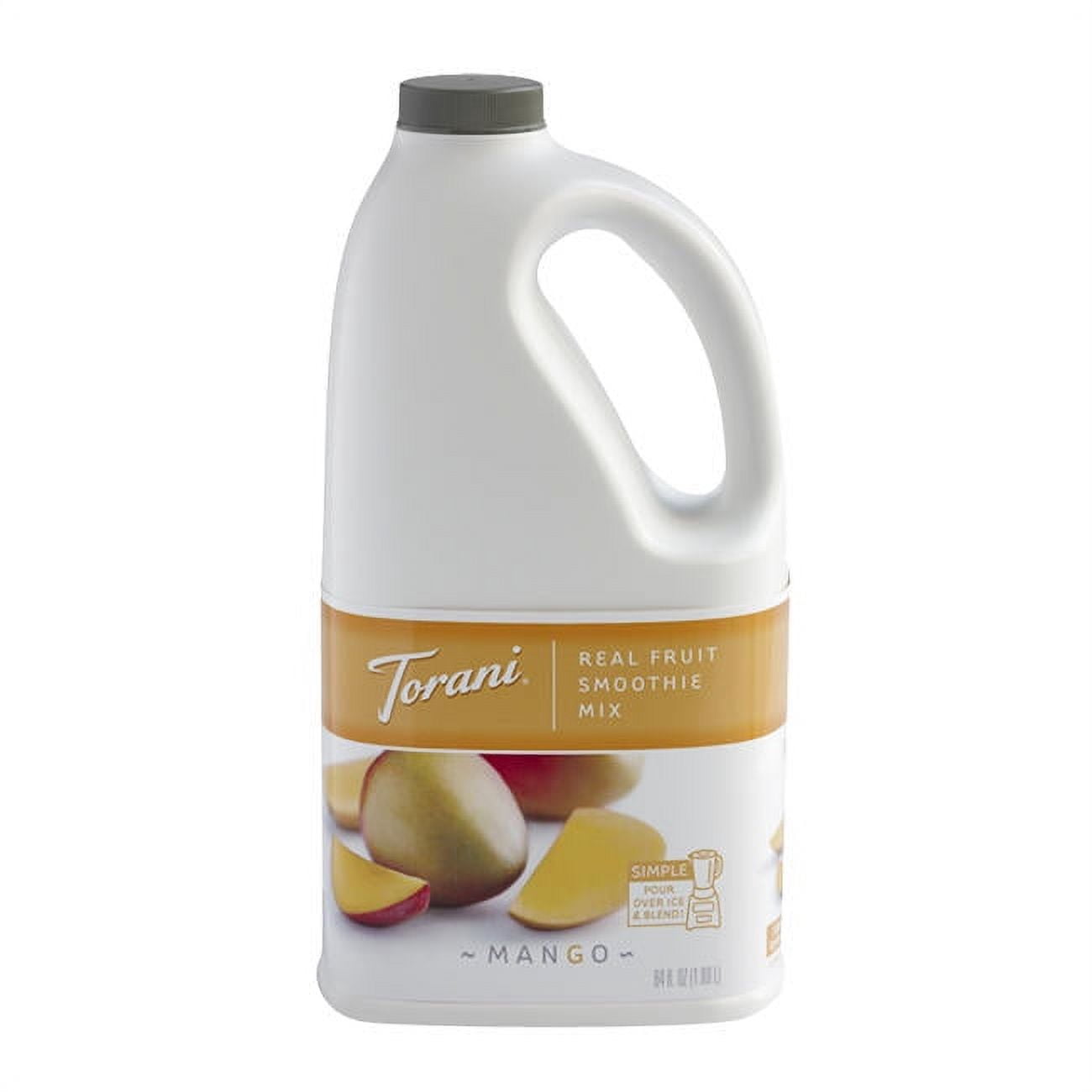 Torani Mango Real Fruit Smoothie Mix, Sun-ripened, All Natural, No ...