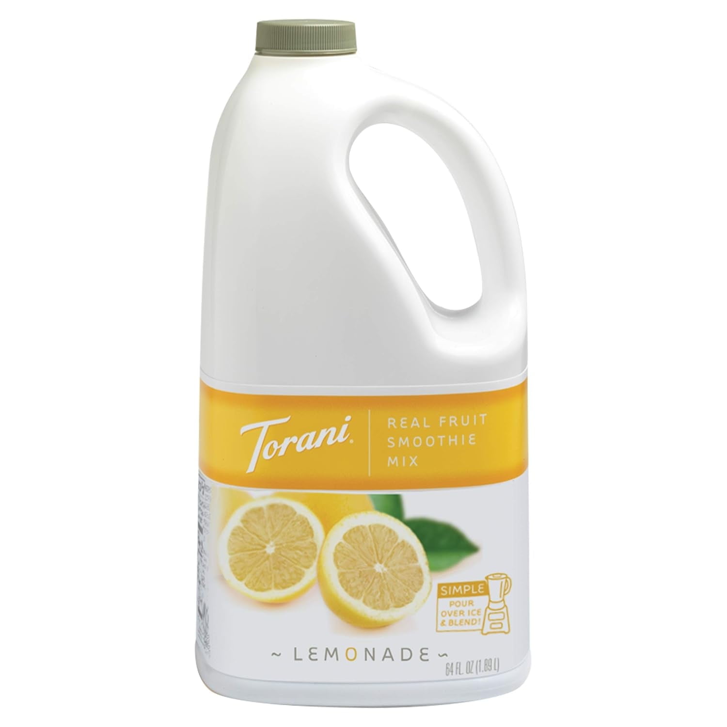 Torani Real Fruit Smoothie Mixes, Lemonade, 64 Ounce - Walmart.com