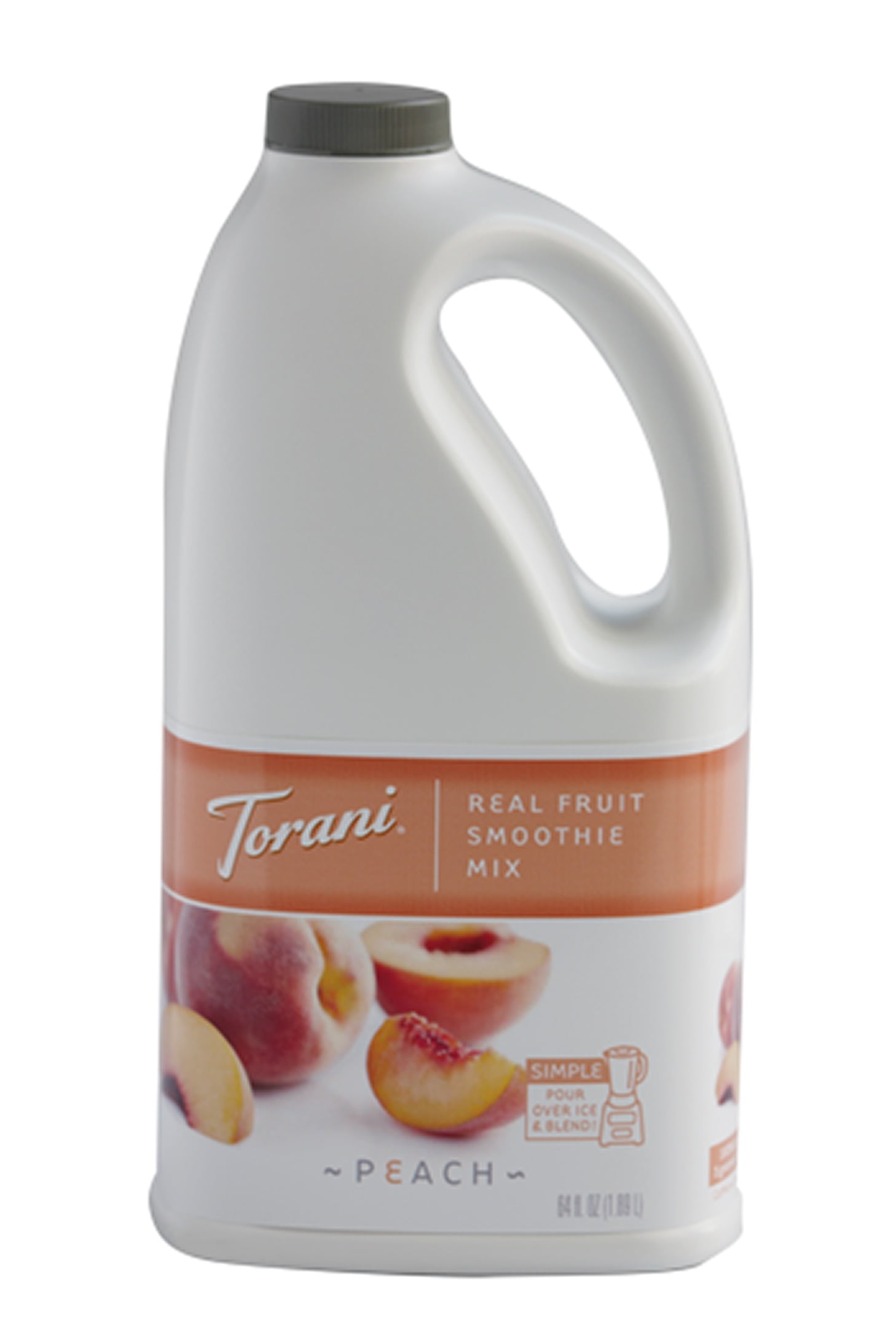 Torani Real Fruit Smoothie Peach Mix - Walmart.com