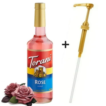 Torani Lavender Syrup, 24.5 oz (750 mL) with Gold Syrup Pump - Walmart.com