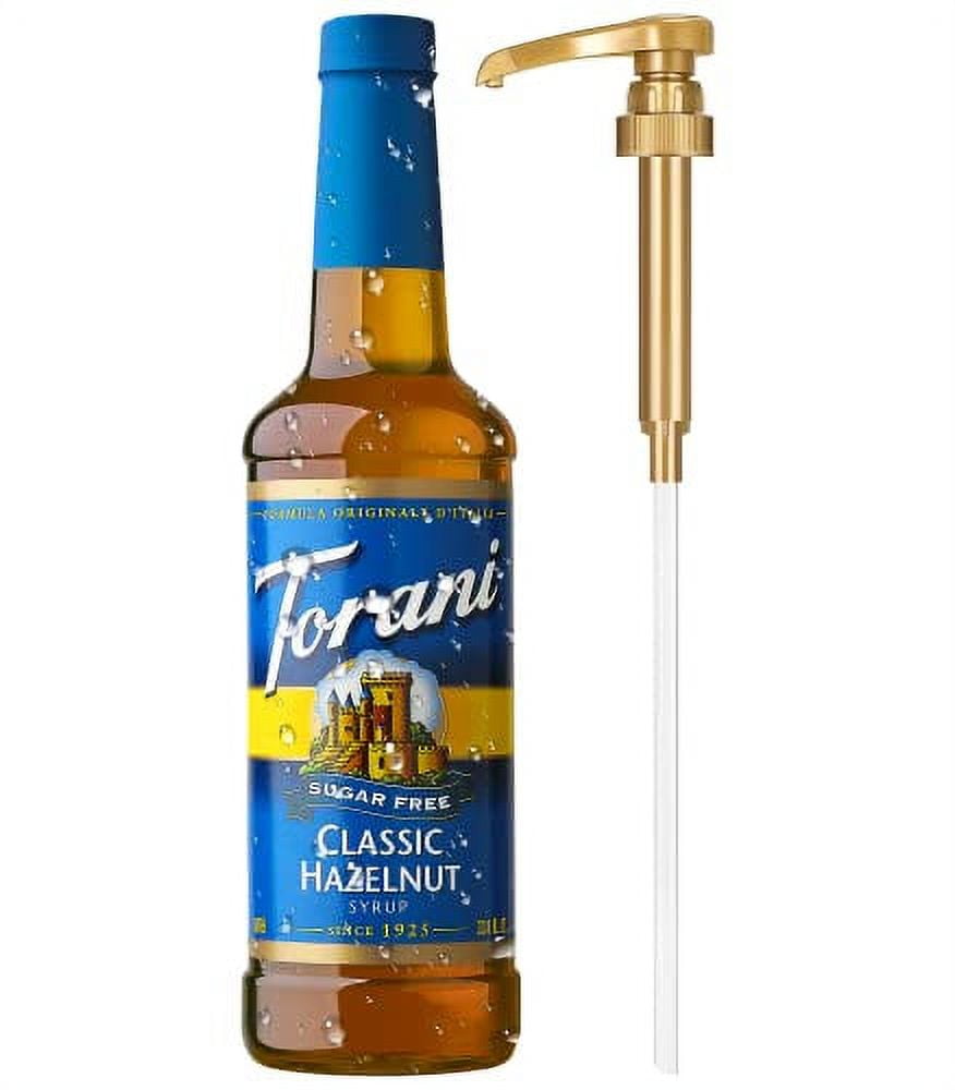 Torani Sugar Free Classic .. Hazelnut Syrup with Little .. Squirt Syrup ...