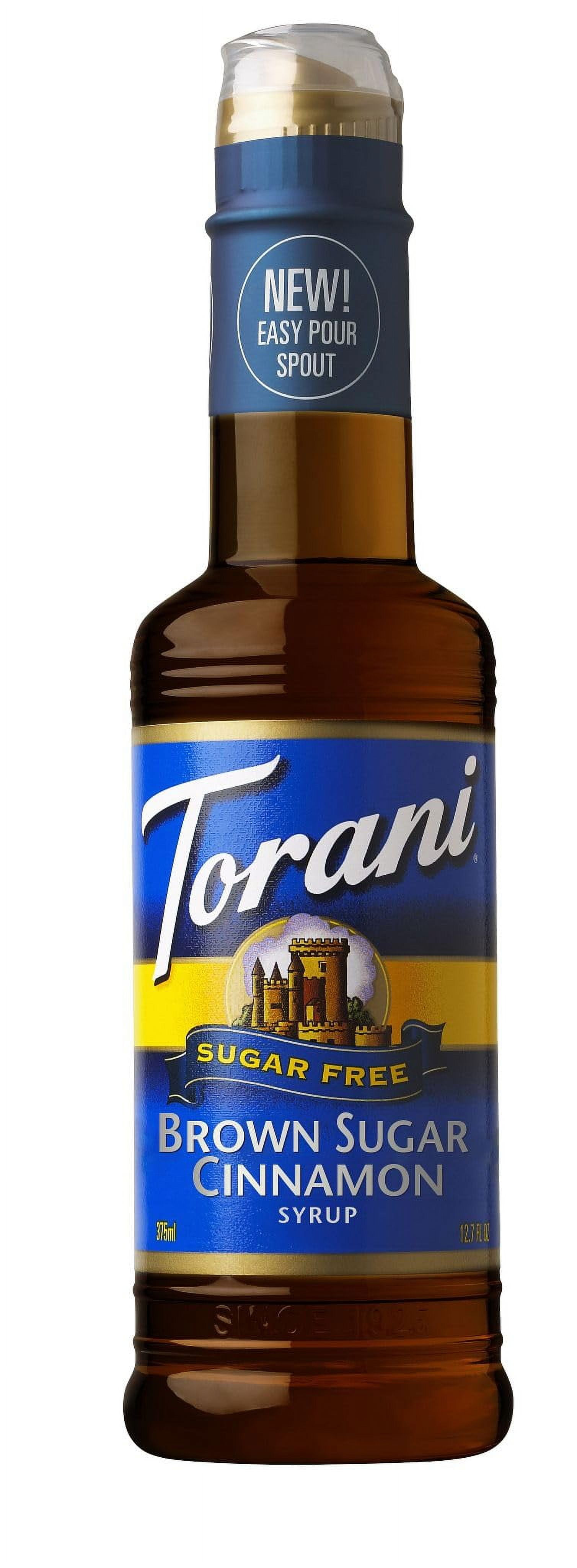 Torani Sugar-Free Flavored Drink Syrup, Brown Sugar Cinnamon, 12.7 Fl ...