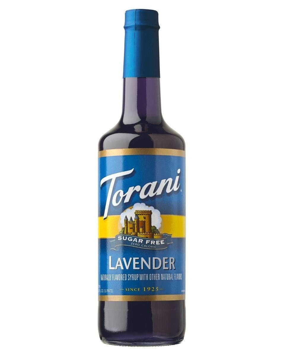Torani Sugar Free Lavender Flavoring Syrup, 25.4 fl oz 750 ML - Walmart.com