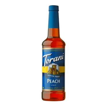 Torani Blue Curacao Syrup, Light Orange Flavor, Non-Alcoholic, 750ml ...