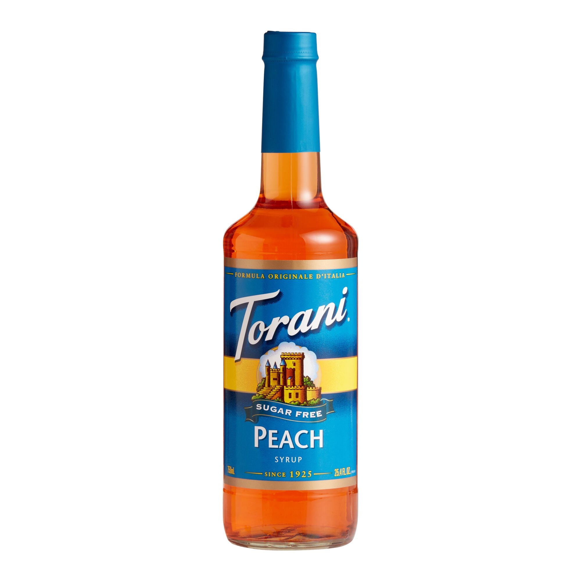 Torani Sugar Free Peach Syrup 750ml Pack of 4 - Walmart.com