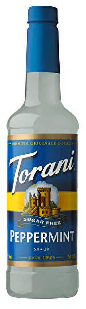 Torani Sugar Free Peppermint Syrup, 750 ml - Walmart.com
